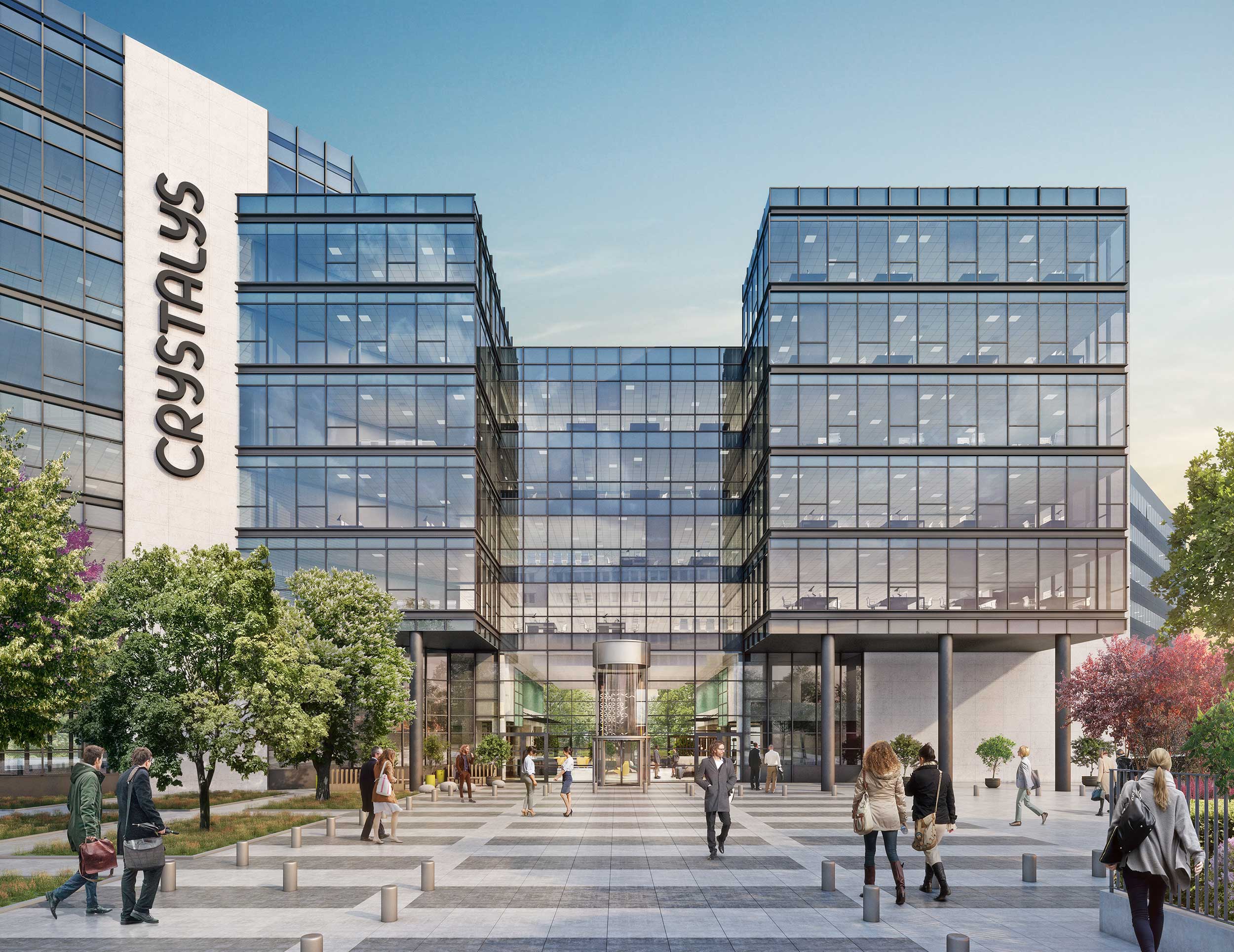 Crystalys - Immeuble de bureaux à louer à Vélizy